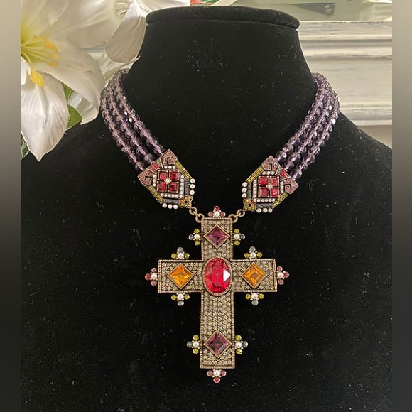 Heidi Daus Cross Necklace